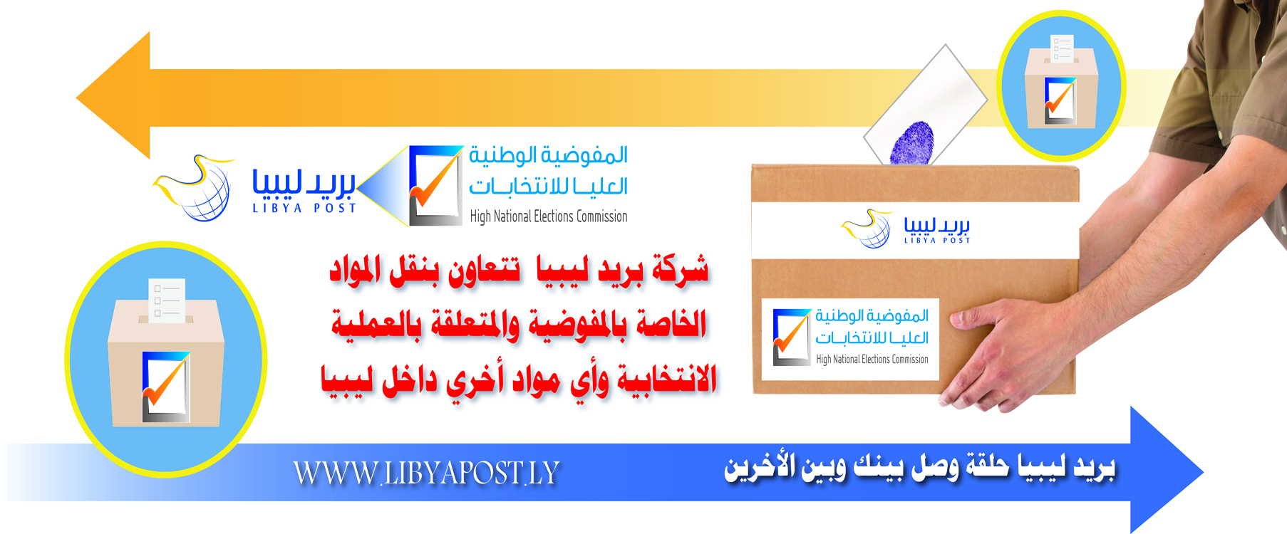 شركة بريد ليبيا | الموقع الرسمي